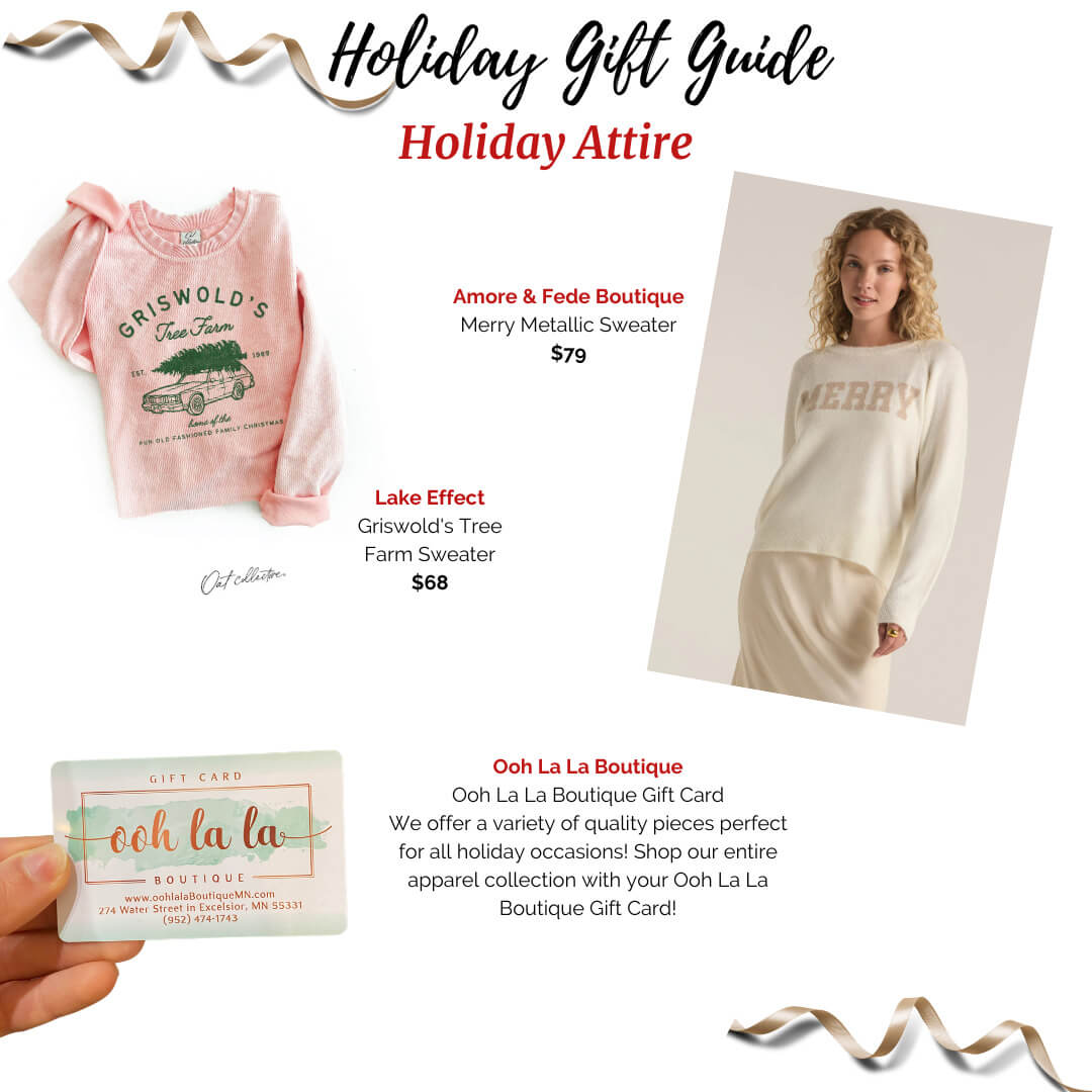Holiday Gift Guides - Excelsior-Lake Minnetonka Chamber of Commerce